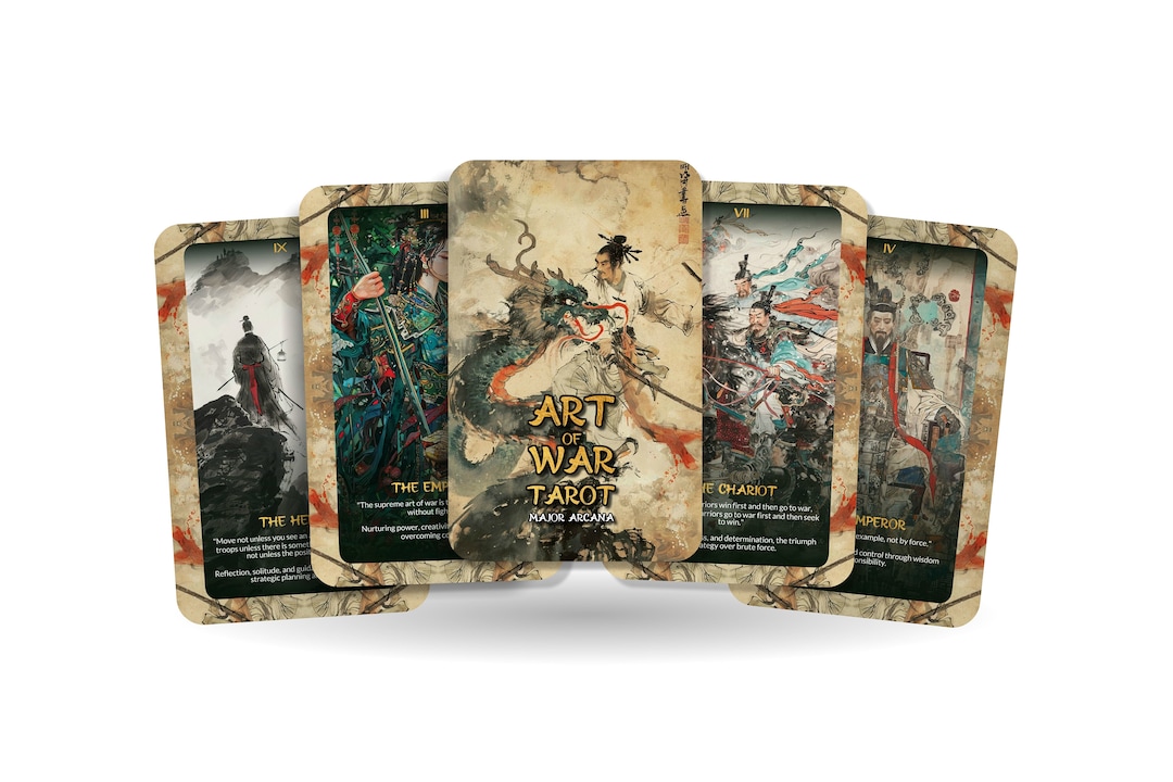 The Art of War Tarot - Major Arcana - A Strategic Guide to Life's ...