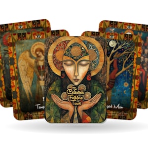 The Celestial Folklore Tarot - 78 Cards - Tarot - Tarot Deck - Fortune ...