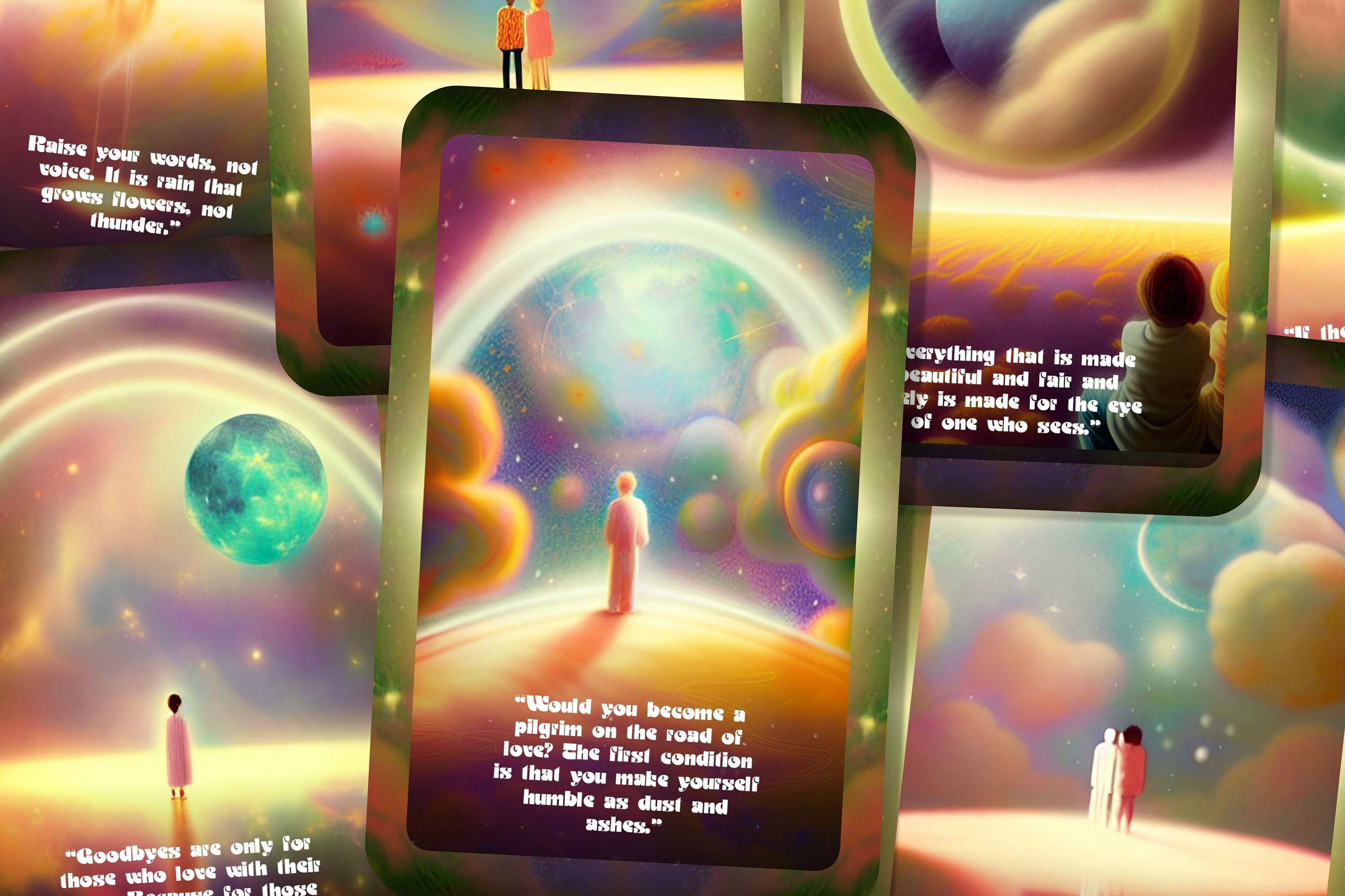 Rumi - Oracle of Divine Love - Oracle Deck - Rumi's Wisdom - Oracle ...