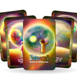 Rumi - Oracle of Divine Love - Oracle Deck - Rumi's Wisdom - Oracle ...