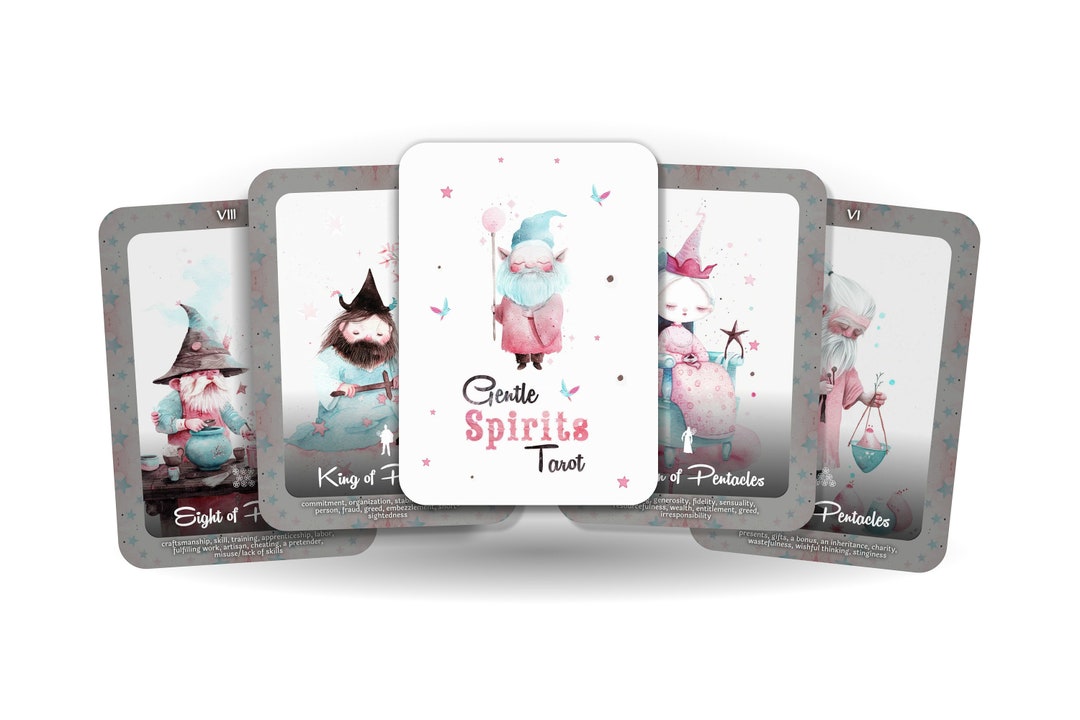 Gentle Spirits Tarot - 78 Cards - A Sense of Calm and Tranquility ...