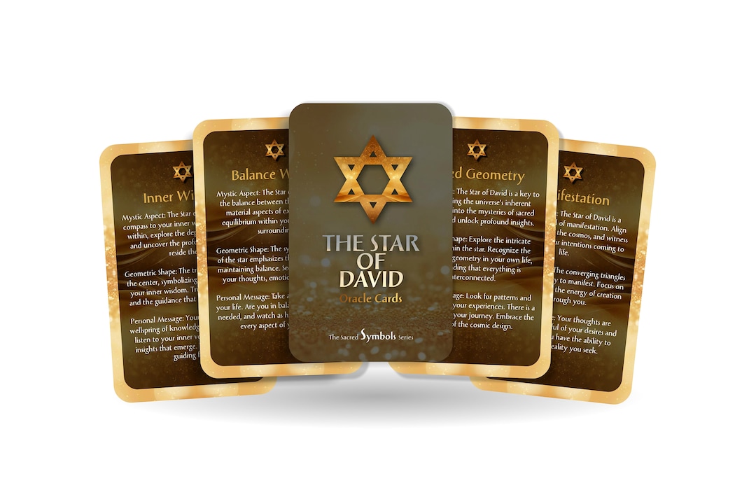 The Star of David - Oracle Cards - Divination Tools - the Sacred ...