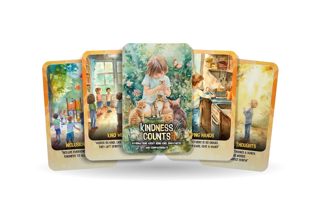 Kindness Counts - Affirmations About Being Kind, Empathetic, and ...