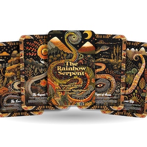 The Rainbow Serpent - 22 Oracle Cards - Awaken Creation and Sacred ...