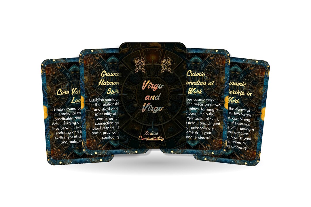 Virgo and Virgo Oracle - Zodiac Compatibility - Divination Tools ...