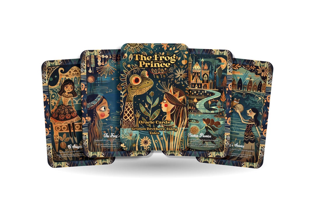 The Frog Prince - 22 Oracle Cards - Find Love Through Transformation ...