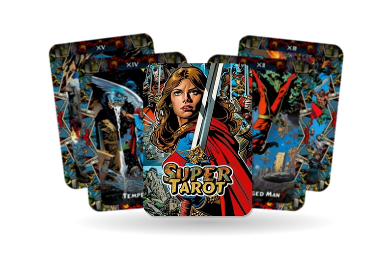 Super Tarot - 78 Cards - Tarot - Tarot Deck - Fortune Telling ...