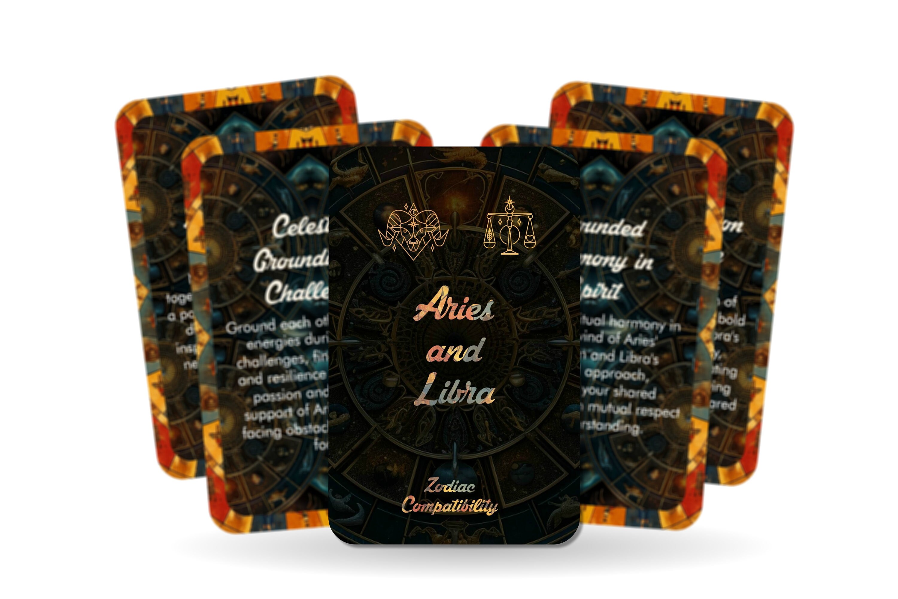 Aries and Libra Oracle Zodiac Compatibility Divination Tools Oracle ...