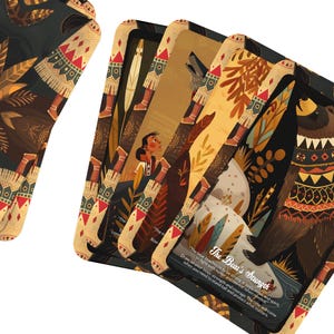Native American Legends - 22 Oracle Cards - Connect to Earth's Spirit ...