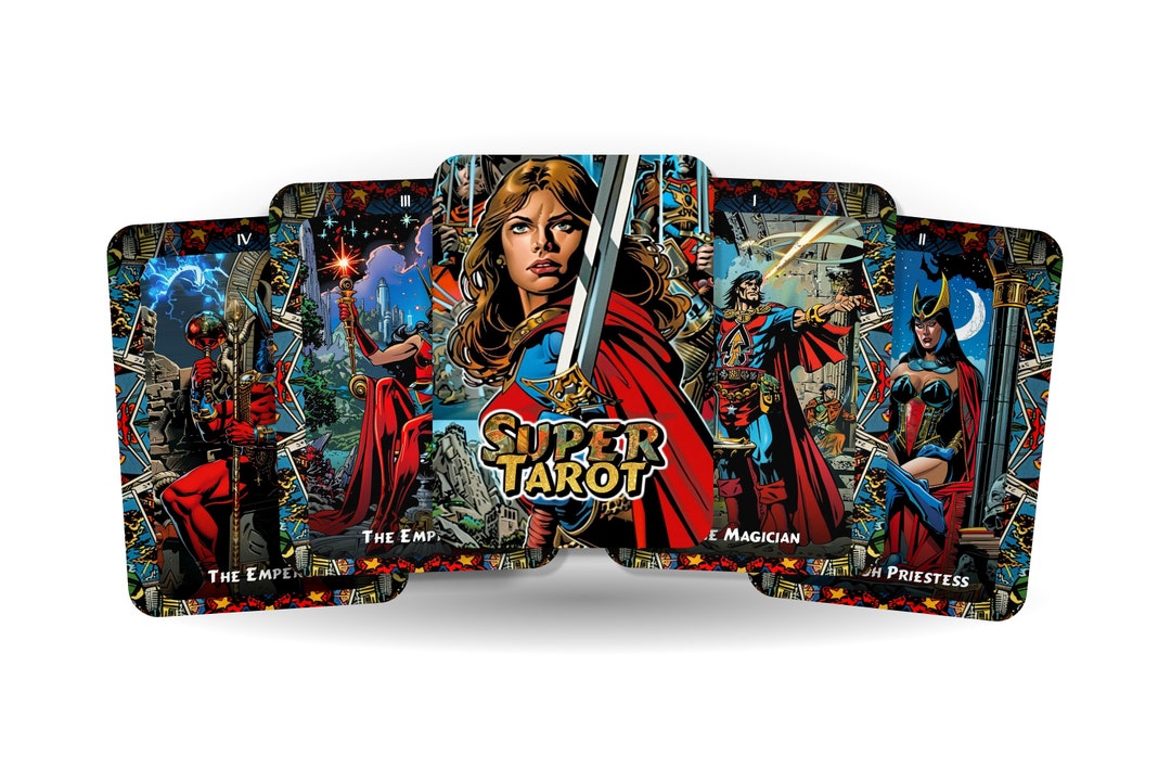 Super Tarot - 78 Cards - Tarot - Tarot Deck - Fortune Telling ...