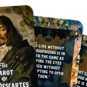 The Tarot of René Descartes - the Philosopher's Deck - Divination Tools ...