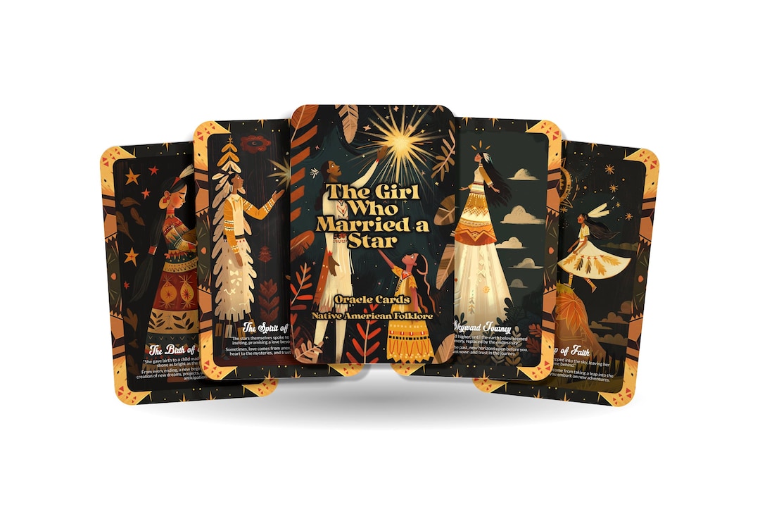 The Girl Who Married a Star - 22 Oracle Cards - Reach for the Stars and ...