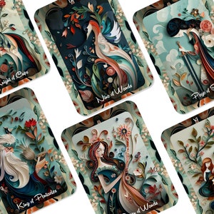 Crafted Clarity Tarot - 78 Cards - Tarot - Tarot Deck - Fortune Telling ...