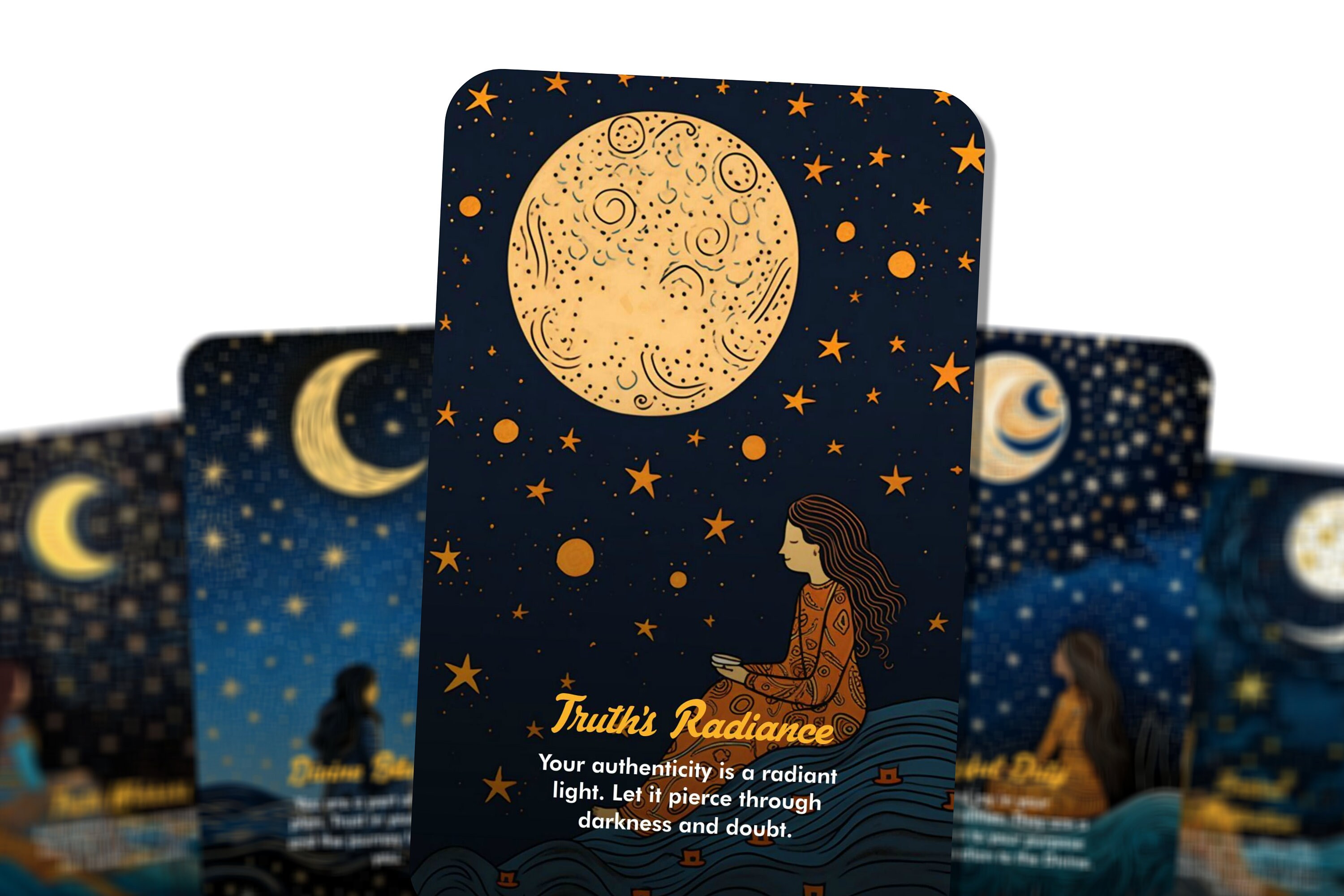 Moon's Blessing Oracle Oracle Cards Guided by Moonlight, Inspired by ...