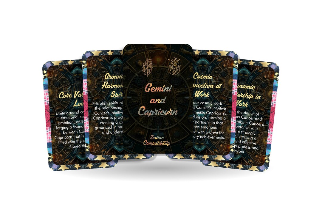 Cancer and Capricorn Oracle - Zodiac Compatibility - Divination Tools ...