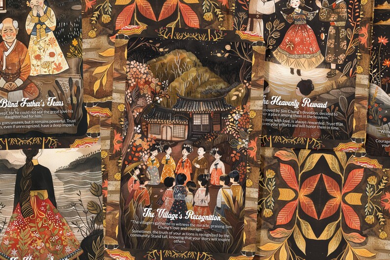 The Story of Sim Chung - 22 Oracle Cards - Experience Devotion and the ...