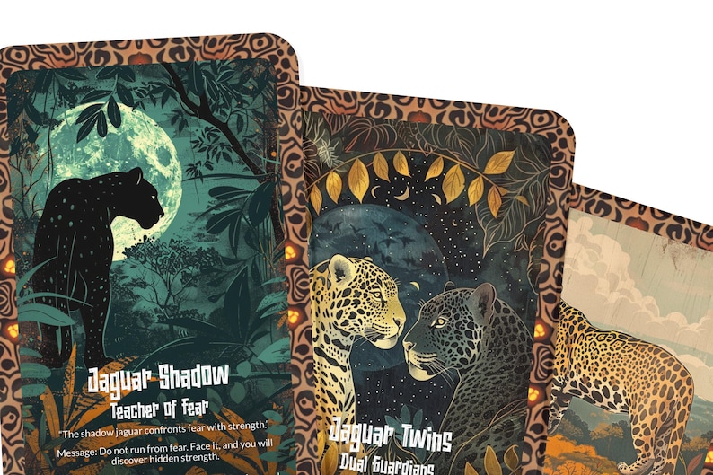 The Oracle of the Jaguar – A Night Guardian Oracle Deck – 22 Oracle ...