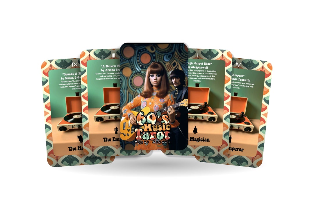 60's Music Tarot - Retro Rhythms, Timeless Truths - Divination Tools ...