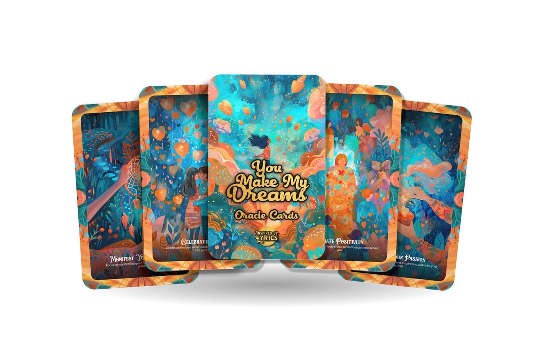 You Make My Dreams Oracle Cards - Mindfulness Cards - Divination Tools ...