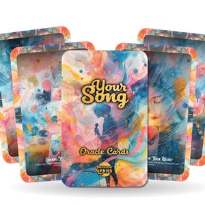 Your Song Oracle Cards Inspired by Lyrics Mindfulness Cards Divination ...