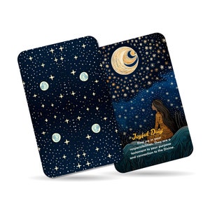 Moon's Blessing Oracle - Oracle Cards - Guided by Moonlight, Inspired ...