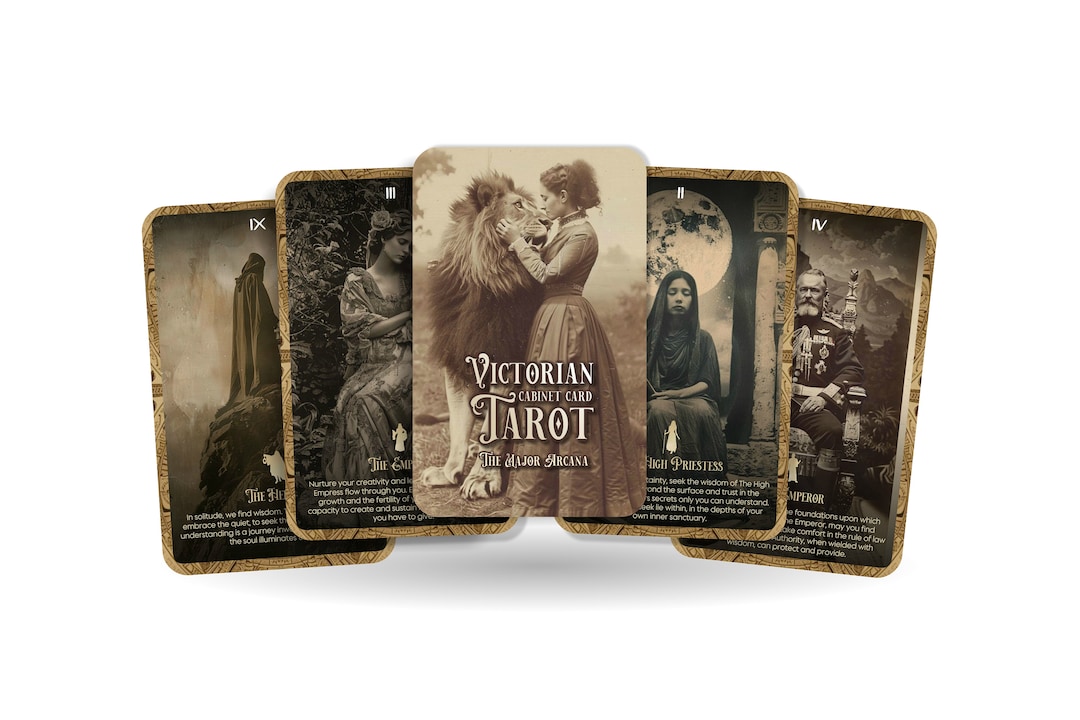 Victorian Cabinet Card Tarot - Major Arcana - Insights That Are as ...
