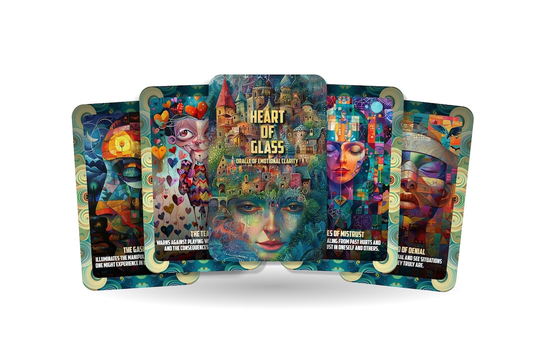 Heart of Glass - Oracle of Emotional Clarity - Explore the Depths of ...