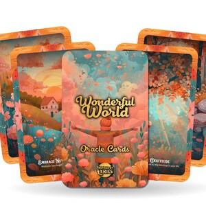 Wonderful World Oracle Cards - Mindfulness Cards - Divination Tools - Etsy
