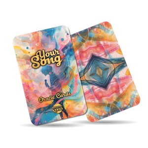 Your Song Oracle Cards - Mindfulness Cards - Divination Tools - Etsy