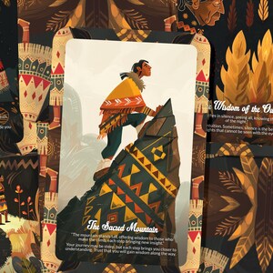 Native American Legends - 22 Oracle Cards - Connect to Earth's Spirit ...