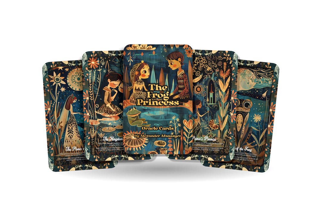 The Frog Princess - 22 Oracle Cards - Embrace Unseen Beauty and Inner ...