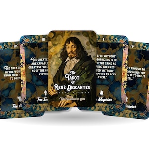 The Tarot of René Descartes - the Philosopher's Deck - Divination Tools ...