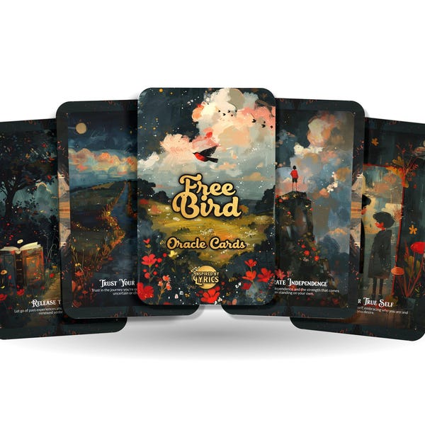 Bird Oracle Cards - Etsy