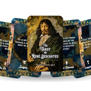 The Tarot of René Descartes the Philosopher's Deck Divination Tools ...