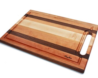 Multi Wooden Cutting Board - Etsy