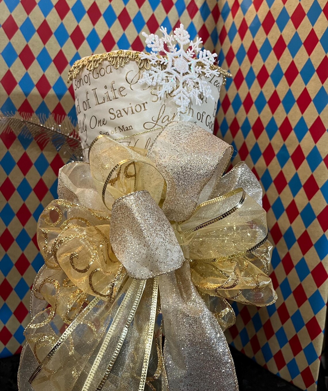 Owl Themed Christmas Tree Topper - Etsy