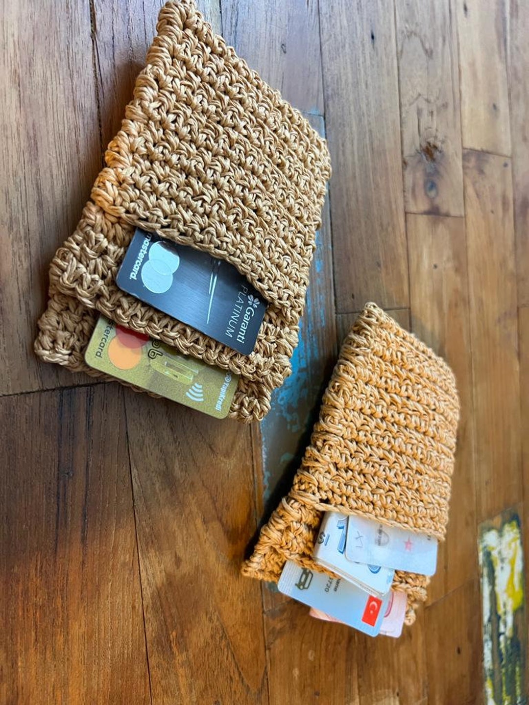 Mini Wallet Raffia Bag, Raffia Wallet, Handmade Raffia Mini Pouch ...