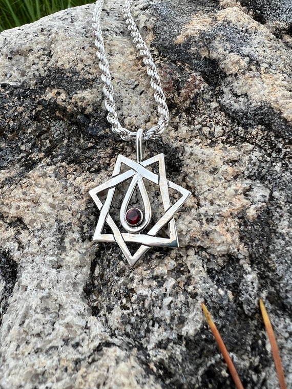 Blood Tear Drop Cross