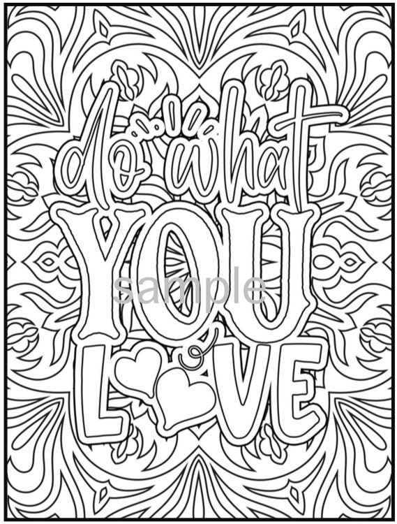 50 Coloring Pages - Etsy