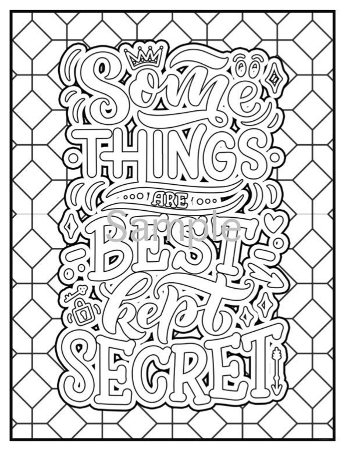 50 Coloring Pages - Etsy