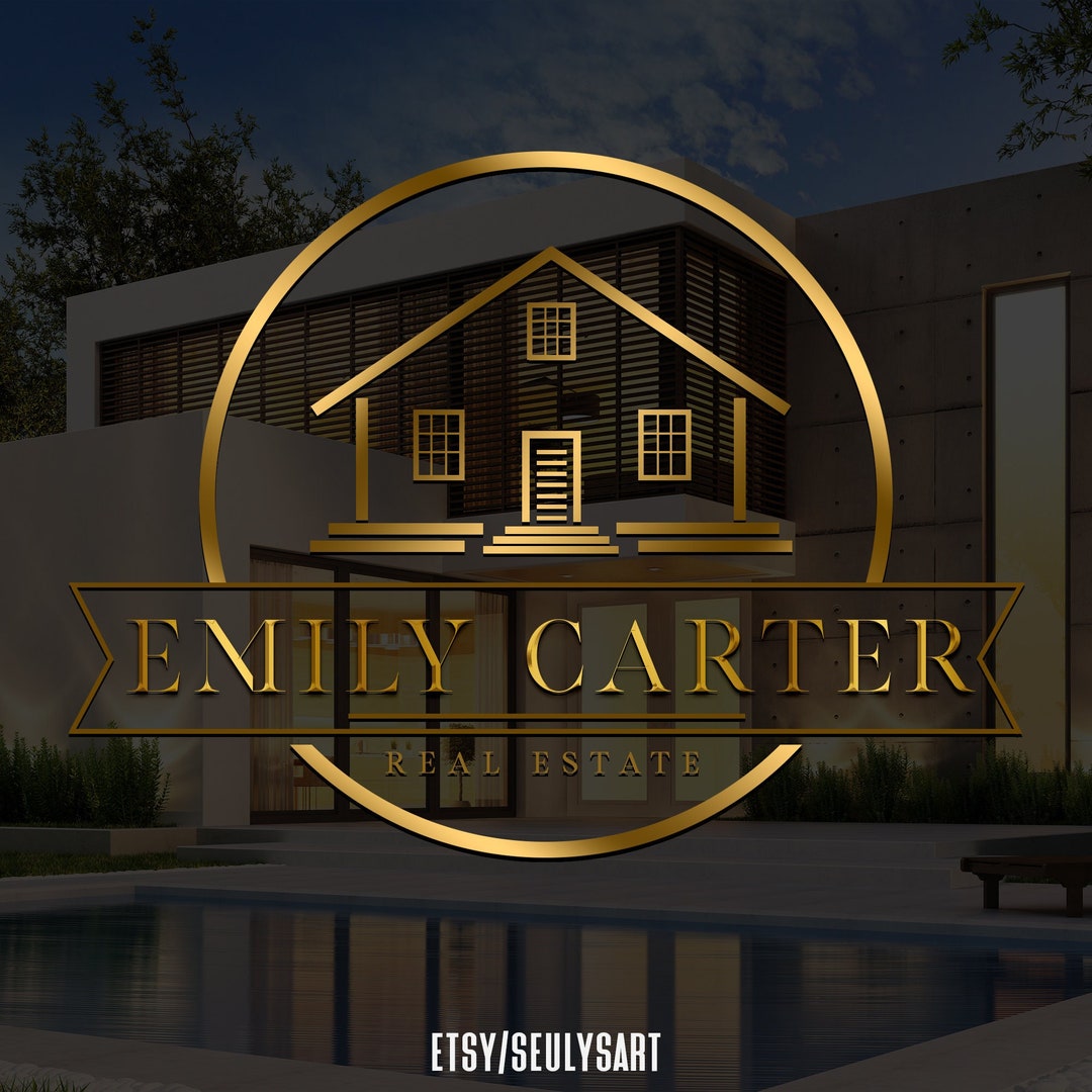 Premade Real Estate Logo Design, Premade Logo Design, Realtor Logo ...