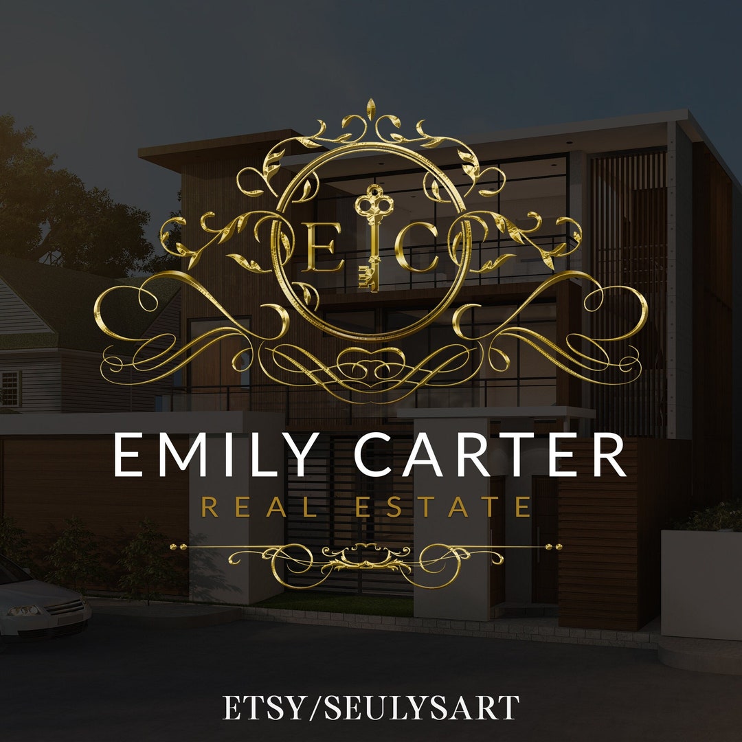 Premade Real Estate Logo Design, Premade Logo Design, Realtor Logo ...