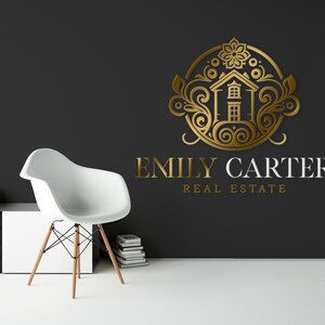 Premade Real Estate Logo Design, Premade Logo Design, Realtor Logo ...