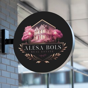 Premade Real Estate Logo Design, Premade Logo Design, Realtor Logo ...