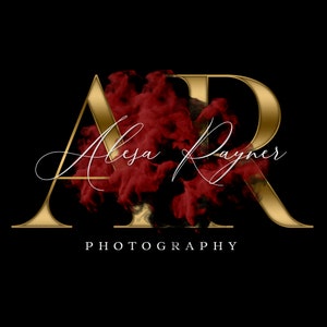 Premade Logo Design, Red Smoke Logo, Beauty Logo, Text Logo, Interior ...