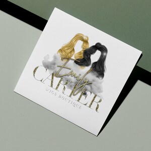 Hair Logo, Premade Logo Design, Wig Logo, Hair Extension Logo, Hair ...