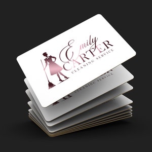 Rose Gold Cleaning Logo, Premade Logo, House Cleaning Logo, Cleaning ...