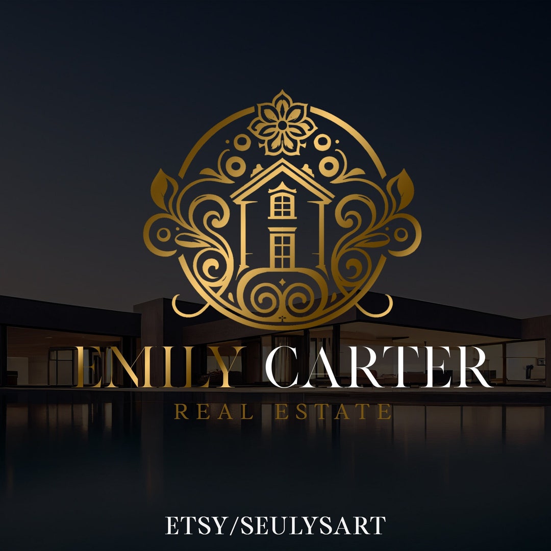 Premade Real Estate Logo Design, Premade Logo Design, Realtor Logo ...