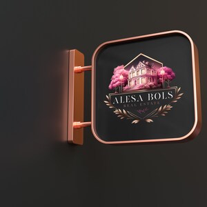 Premade Real Estate Logo Design, Premade Logo Design, Realtor Logo ...