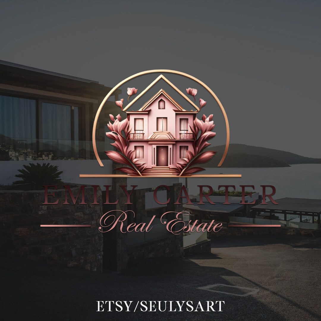 Premade Real Estate Logo Design, Premade Logo Design, Realtor Logo ...